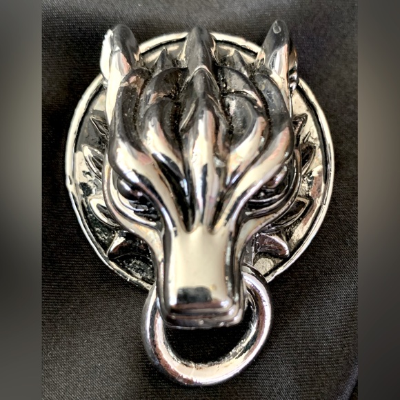 Jewelry | Cloud Strife Fenrir Wolf Pin Brooch Final Fantasy Vii | Poshmark